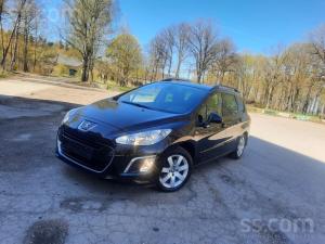 Melns Peugeot 308 2013 Rīga, ar dzinēja tilpumu 1.60 L un nobraukumu 174 tūkst. km par 3350 €, foto  vietnē AUTOMOTO.COM.LV