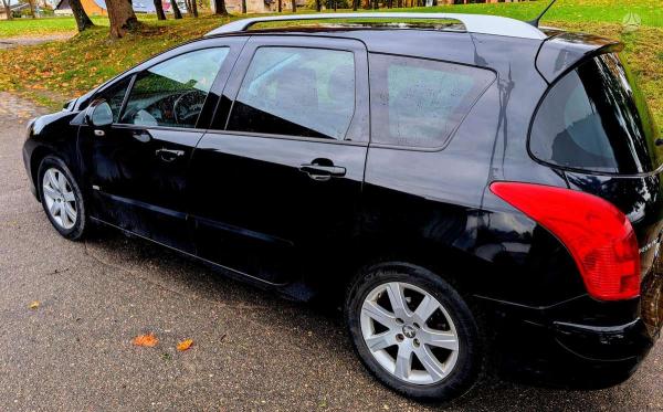 Melns Peugeot 308 2013 Širvintos, ar dzinēja tilpumu 2.00 L un nobraukumu 315 tūkst. km par 2499 €, foto 7 vietnē AUTOMOTO.COM.LV