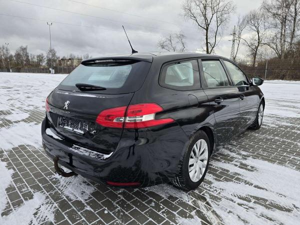 Black Peugeot 308 2014 in Marijampole, with an engine capacity of 1.56 L and mileage of 246 thousand km for 3650 €, photo 5 on AUTOMOTO.COM.LV