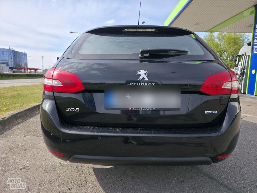 Черный Пежо 308 2014 в Клайпеда, объемом двигателя 1.60 л и пробегом 297 тыс. км за 4200 €, фото 5 на AUTOMOTO.COM.LV