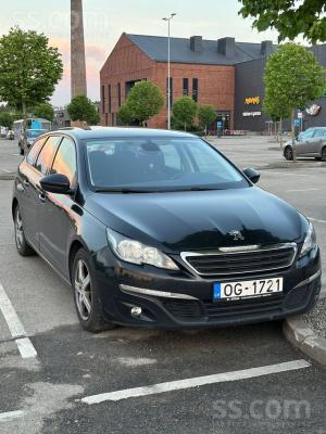 Black Peugeot 308 2014 in Riga, with an engine capacity of 1.60 L and mileage of 286 thousand km for 3950 €, photo  on AUTOMOTO.COM.LV