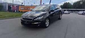 Black Peugeot 308 2014 in Kaunas, with an engine capacity of 1.56 L and mileage of 236 thousand km for 3999 €, photo  on AUTOMOTO.COM.LV
