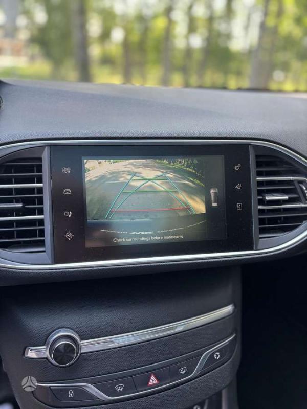 Black Peugeot 308 2014 in Marijampole, with an engine capacity of 2.00 L and mileage of 30 thousand km for 3600 €, photo 10 on AUTOMOTO.COM.LV