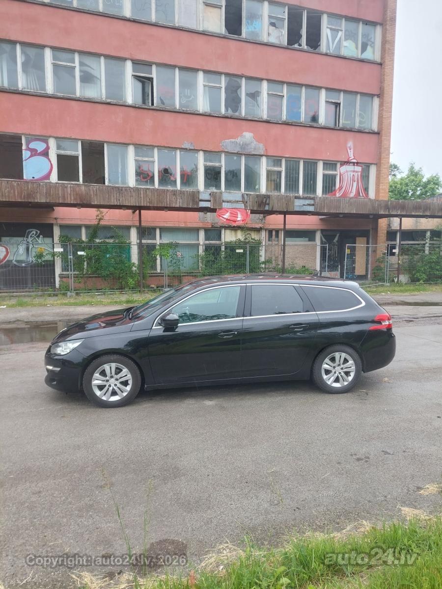 Черный Пежо 308 2014 в Таллин, объемом двигателя 1.60 л и пробегом 287 тыс. км за 3950 €, фото 6 на AUTOMOTO.COM.LV