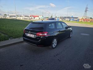 Black Peugeot 308 2014 in Mazeikiai, with an engine capacity of 1.60 L and mileage of 242 thousand km for 3999 €, photo 6 on AUTOMOTO.COM.LV
