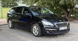 Black Peugeot 308 2014 in Riga, with an engine capacity of 1.60 L and mileage of 305 thousand km for 3450 €, photo 4 on AUTOMOTO.COM.LV