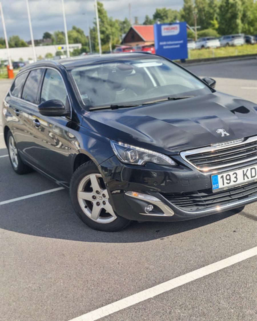 Melns Peugeot 308 2014 Tallina, ar dzinēja tilpumu 2.00 L un nobraukumu 253 tūkst. km par 5800 €, foto 1 vietnē AUTOMOTO.COM.LV
