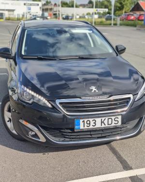 Melns Peugeot 308 2014 Tallina, ar dzinēja tilpumu 2.00 L un nobraukumu 253 tūkst. km par 5800 €, foto 18 vietnē AUTOMOTO.COM.LV
