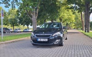 Black Peugeot 308 2014 in Valmiera, with an engine capacity of 2.00 L and mileage of 241 thousand km for 5399 €, photo  on AUTOMOTO.COM.LV