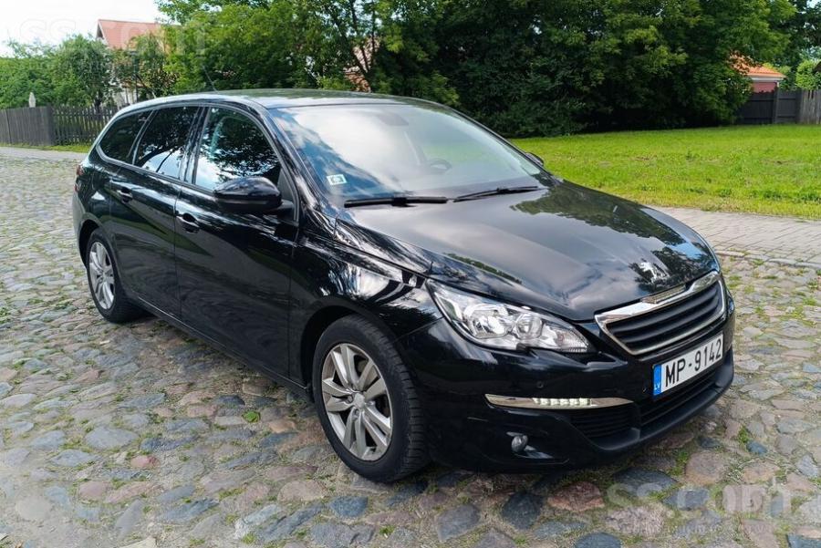 Melns Peugeot 308 2015 Jelgava, ar dzinēja tilpumu 1.60 L un nobraukumu 0 tūkst. km par 4590 €, foto 4 vietnē AUTOMOTO.COM.LV