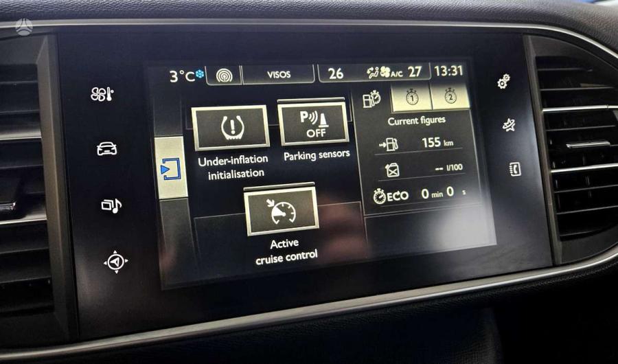 Черный Пежо 308 2015 в Таураге, объемом двигателя 2.00 л и пробегом 226 тыс. км за 5500 €, фото 12 на AUTOMOTO.COM.LV