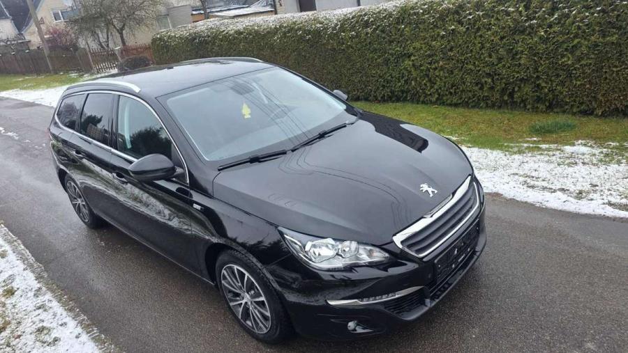 Melns Peugeot 308 2015 Kauņa, ar dzinēja tilpumu 1.20 L un nobraukumu 184 tūkst. km par 4395 €, foto 2 vietnē AUTOMOTO.COM.LV