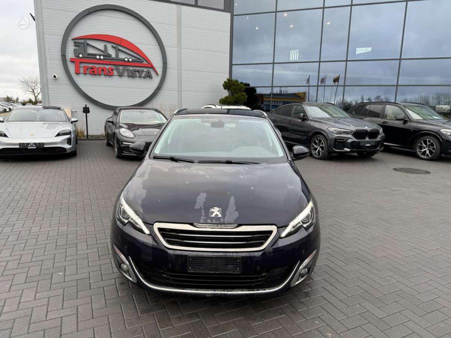 Black Peugeot 308 2015 in Telschi, with an engine capacity of 2.00 L and mileage of 173 thousand km for 5800 €, photo 1 on AUTOMOTO.COM.LV
