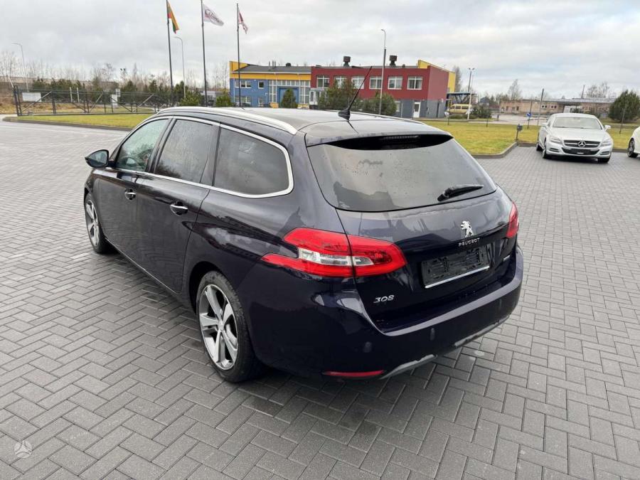 Black Peugeot 308 2015 in Telschi, with an engine capacity of 2.00 L and mileage of 173 thousand km for 5800 €, photo 5 on AUTOMOTO.COM.LV