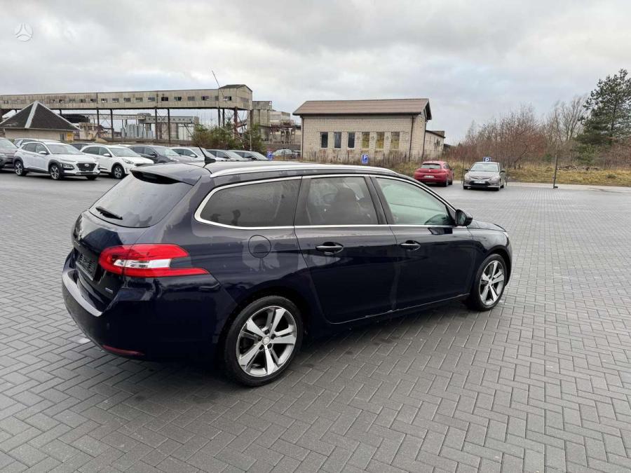 Black Peugeot 308 2015 in Telschi, with an engine capacity of 2.00 L and mileage of 173 thousand km for 5800 €, photo 7 on AUTOMOTO.COM.LV