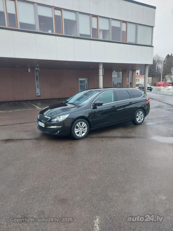 Black Peugeot 308 2015 in Tallinn, with an engine capacity of 1.60 L and mileage of 286 thousand km for 4950 €, photo 7 on AUTOMOTO.COM.LV