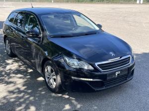 Black Peugeot 308 2015 in Marijampole, with an engine capacity of 1.60 L and mileage of 216 thousand km for 4450 €, photo 3 on AUTOMOTO.COM.LV