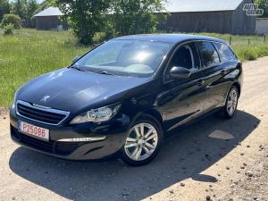 Black Peugeot 308 2015 in Marijampole, with an engine capacity of 1.60 L and mileage of 216 thousand km for 4450 €, photo  on AUTOMOTO.COM.LV