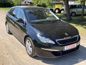 Black Peugeot 308 2015 in Marijampole, with an engine capacity of 1.60 L and mileage of 216 thousand km for 4450 €, photo 8 on AUTOMOTO.COM.LV