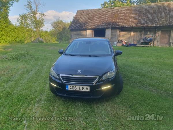 Black Peugeot 308 2015 in Tallinn, with an engine capacity of 1.60 L and mileage of 362 thousand km for 4500 €, photo 2 on AUTOMOTO.COM.LV