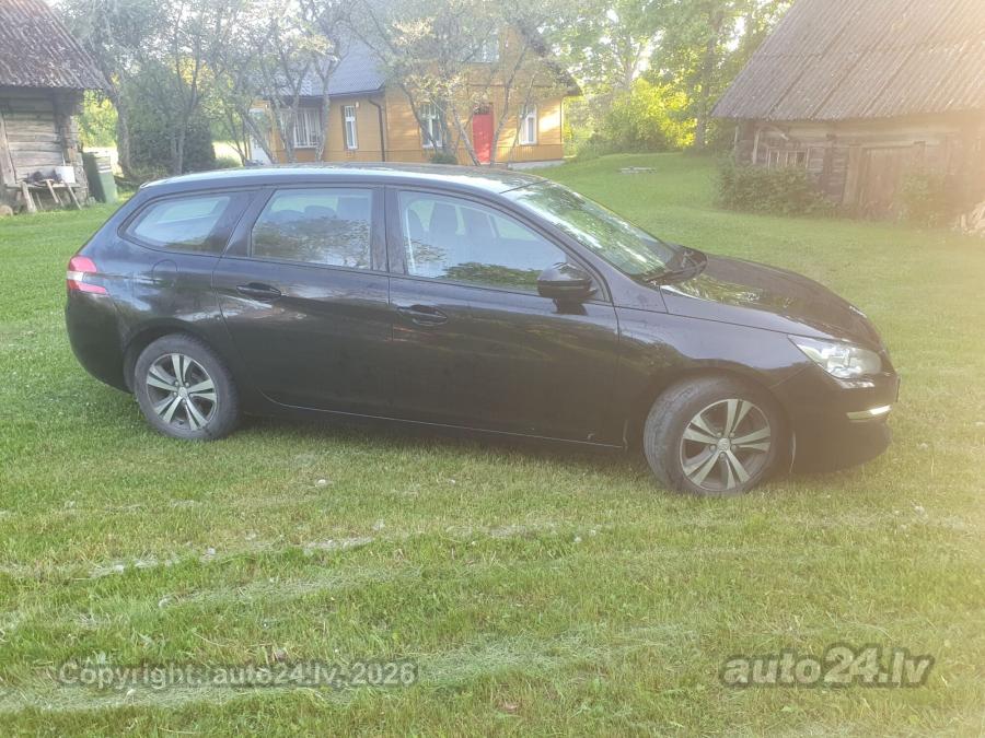 Black Peugeot 308 2015 in Tallinn, with an engine capacity of 1.60 L and mileage of 362 thousand km for 4500 €, photo 4 on AUTOMOTO.COM.LV