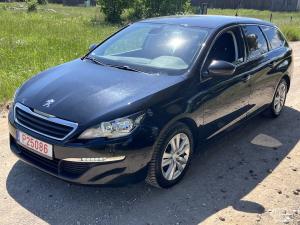 Black Peugeot 308 2015 in Marijampole, with an engine capacity of 1.60 L and mileage of 216 thousand km for 4450 €, photo 3 on AUTOMOTO.COM.LV