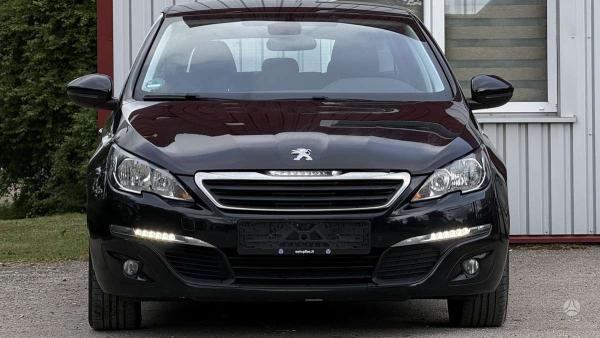 Black Peugeot 308 2015 in Ukmerge, with an engine capacity of 1.20 L and mileage of 173 thousand km for 3600 €, photo 5 on AUTOMOTO.COM.LV