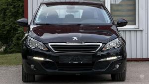 Black Peugeot 308 2015 in Ukmerge, with an engine capacity of 1.20 L and mileage of 173 thousand km for 3600 €, photo 6 on AUTOMOTO.COM.LV
