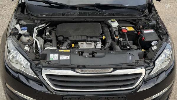 Black Peugeot 308 2015 in Ukmerge, with an engine capacity of 1.20 L and mileage of 173 thousand km for 3600 €, photo 7 on AUTOMOTO.COM.LV