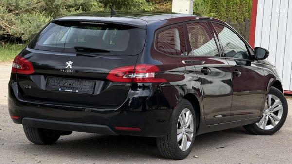 Black Peugeot 308 2015 in Ukmerge, with an engine capacity of 1.20 L and mileage of 173 thousand km for 3600 €, photo 9 on AUTOMOTO.COM.LV