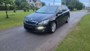 Black Peugeot 308 2015 in Kaunas, with an engine capacity of 1.56 L and mileage of 297 thousand km for 4000 €, photo  on AUTOMOTO.COM.LV