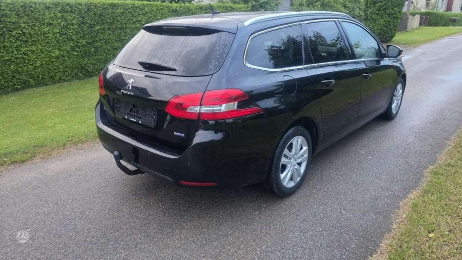 Melns Peugeot 308 2015 Kauņa, ar dzinēja tilpumu 1.56 L un nobraukumu 297 tūkst. km par 4000 €, foto 9 vietnē AUTOMOTO.COM.LV
