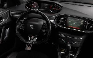 Black Peugeot 308 2015 in Jelgava, with an engine capacity of 2.00 L and mileage of 265 thousand km for 5500 €, photo 12 on AUTOMOTO.COM.LV