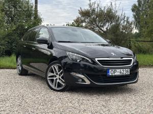 Black Peugeot 308 2015 in Tukums, with an engine capacity of 2.00 L and mileage of 264 thousand km for 6990 €, photo  on AUTOMOTO.COM.LV