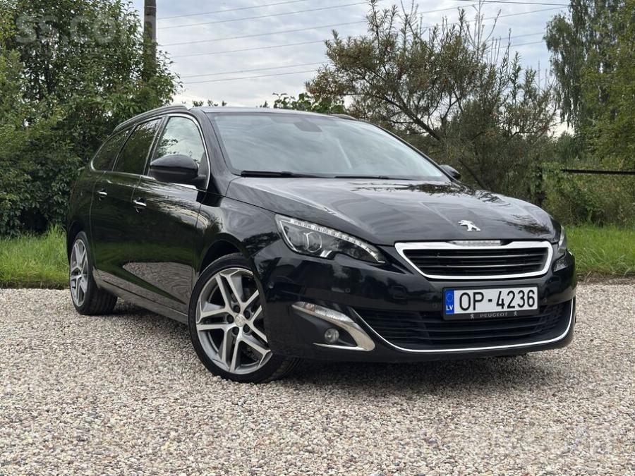 Melns Peugeot 308 2015 Tukums, ar dzinēja tilpumu 2.00 L un nobraukumu 264 tūkst. km par 6990 €, foto 1 vietnē AUTOMOTO.COM.LV