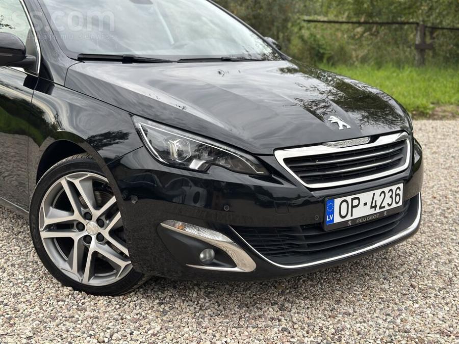 Melns Peugeot 308 2015 Tukums, ar dzinēja tilpumu 2.00 L un nobraukumu 264 tūkst. km par 6990 €, foto 4 vietnē AUTOMOTO.COM.LV