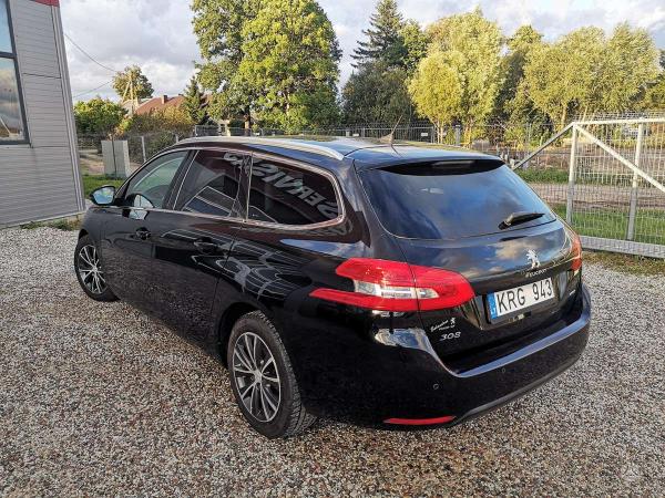 Melns Peugeot 308 2015 Klaipėda, ar dzinēja tilpumu 1.60 L un nobraukumu 254 tūkst. km par 4500 €, foto 6 vietnē AUTOMOTO.COM.LV