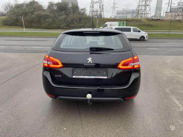 Melns Peugeot 308 2016 Kauņa, ar dzinēja tilpumu 1.56 L un nobraukumu 5 tūkst. km par 4650 €, foto 7 vietnē AUTOMOTO.COM.LV