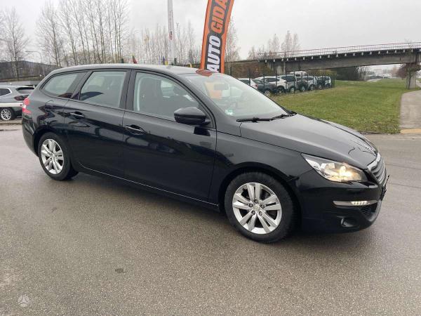 Black Peugeot 308 2016 in Kaunas, with an engine capacity of 1.56 L and mileage of 190 thousand km for 4250 €, photo 5 on AUTOMOTO.COM.LV