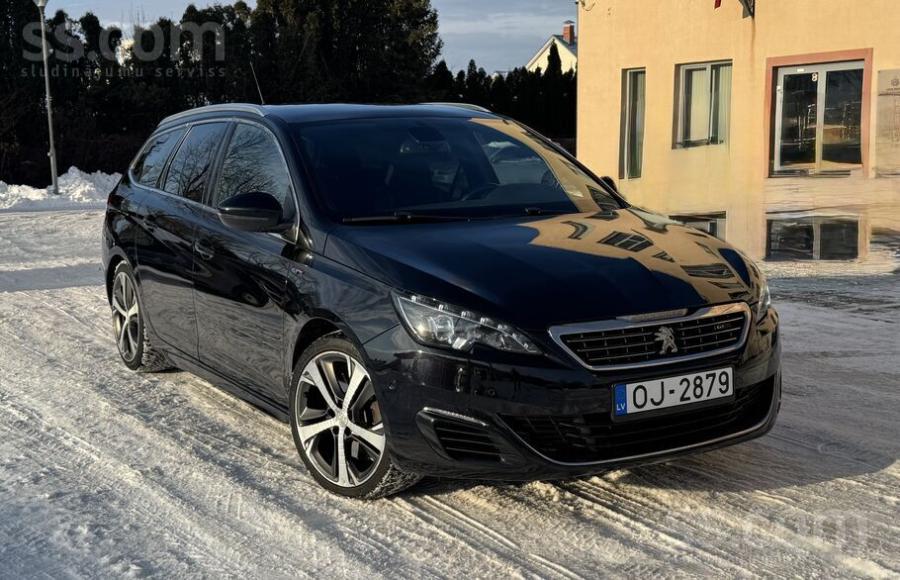 Melns Peugeot 308 2016 Jelgava, ar dzinēja tilpumu 2.00 L un nobraukumu 218 tūkst. km par 7990 €, foto 1 vietnē AUTOMOTO.COM.LV