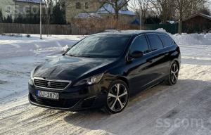 Melns Peugeot 308 2016 Jelgava, ar dzinēja tilpumu 2.00 L un nobraukumu 218 tūkst. km par 7990 €, foto 2 vietnē AUTOMOTO.COM.LV