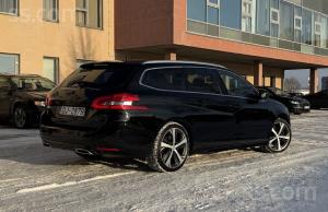 Melns Peugeot 308 2016 Jelgava, ar dzinēja tilpumu 2.00 L un nobraukumu 218 tūkst. km par 7990 €, foto 6 vietnē AUTOMOTO.COM.LV