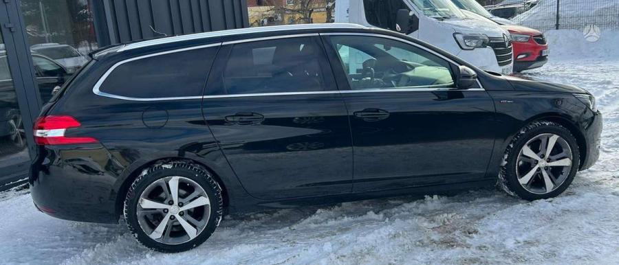 Black Peugeot 308 2016 in Taurage, with an engine capacity of 2.00 L and mileage of 221 thousand km for 6450 €, photo 3 on AUTOMOTO.COM.LV