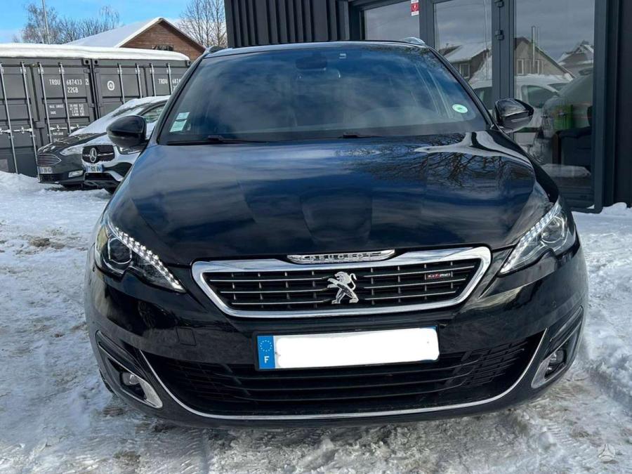 Black Peugeot 308 2016 in Taurage, with an engine capacity of 2.00 L and mileage of 221 thousand km for 6450 €, photo 4 on AUTOMOTO.COM.LV