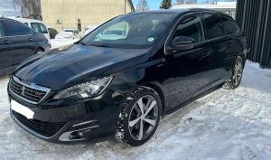 Black Peugeot 308 2016 in Taurage, with an engine capacity of 2.00 L and mileage of 221 thousand km for 6450 €, photo 6 on AUTOMOTO.COM.LV