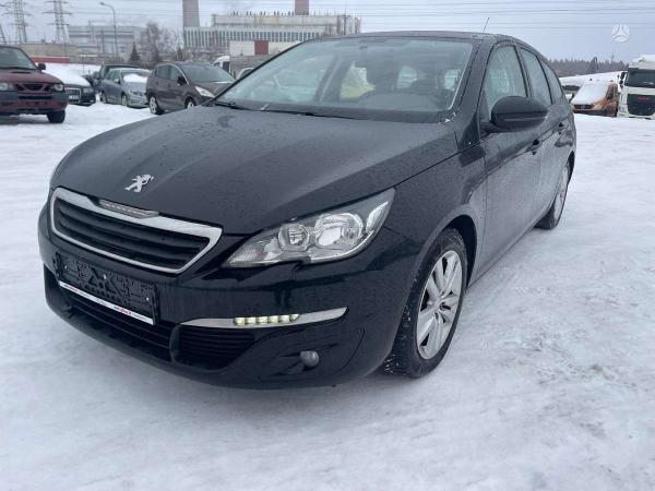 Black Peugeot 308 2016 in Kaunas, with an engine capacity of 1.56 L and mileage of 197 thousand km for 3950 €, photo 1 on AUTOMOTO.COM.LV