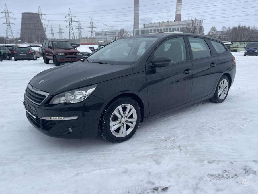 Melns Peugeot 308 2016 Kauņa, ar dzinēja tilpumu 1.56 L un nobraukumu 197 tūkst. km par 3950 €, foto 2 vietnē AUTOMOTO.COM.LV