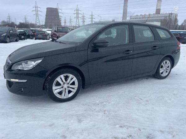 Black Peugeot 308 2016 in Kaunas, with an engine capacity of 1.56 L and mileage of 197 thousand km for 3950 €, photo 3 on AUTOMOTO.COM.LV