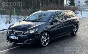 Melns Peugeot 308 2016 Jelgava, ar dzinēja tilpumu 2.00 L un nobraukumu 218 tūkst. km par 8100 €, foto  vietnē AUTOMOTO.COM.LV