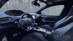 Black Peugeot 308 2016 in Jelgava, with an engine capacity of 2.00 L and mileage of 220 thousand km for 6990 €, photo 12 on AUTOMOTO.COM.LV